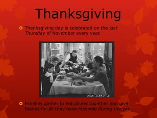 History of Thanksgiving | PPTX