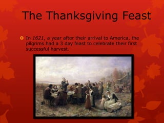 History of Thanksgiving | PPTX