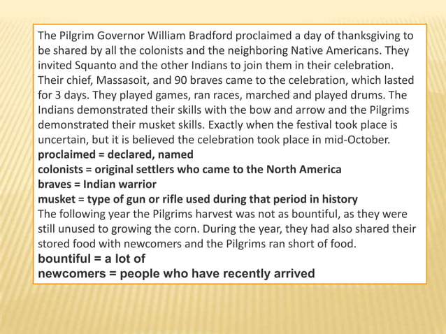 Thanksgiving+ +presentation | PPT