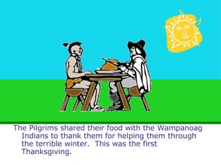 Thanksgiving Story Sample | PPT