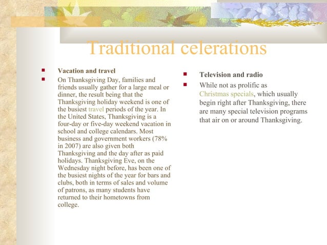 Thanksgiving Taller De Ingles | PPT