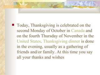 Thanksgiving Taller De Ingles | PPT