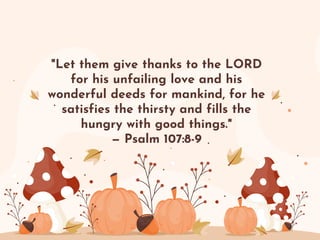 35 Best Bible Verses About Thanksgiving to Inspire Gratitude | PDF