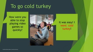 Thanksgiving day idioms | PPT