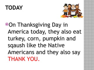 THANKSGIVING DAY presentation for Primary school | PPT