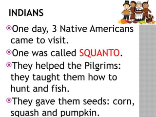 THANKSGIVING DAY presentation for Primary school | PPT