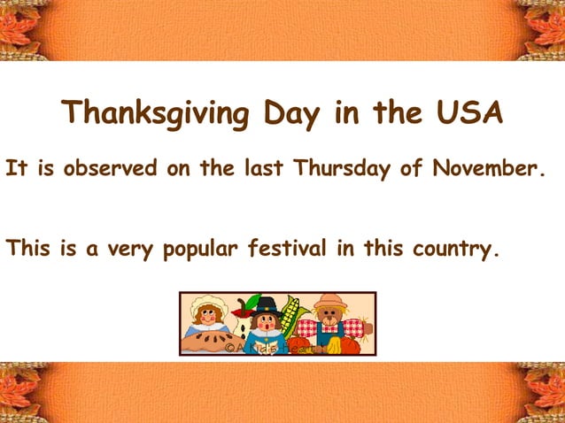 Thanksgiving | PPT