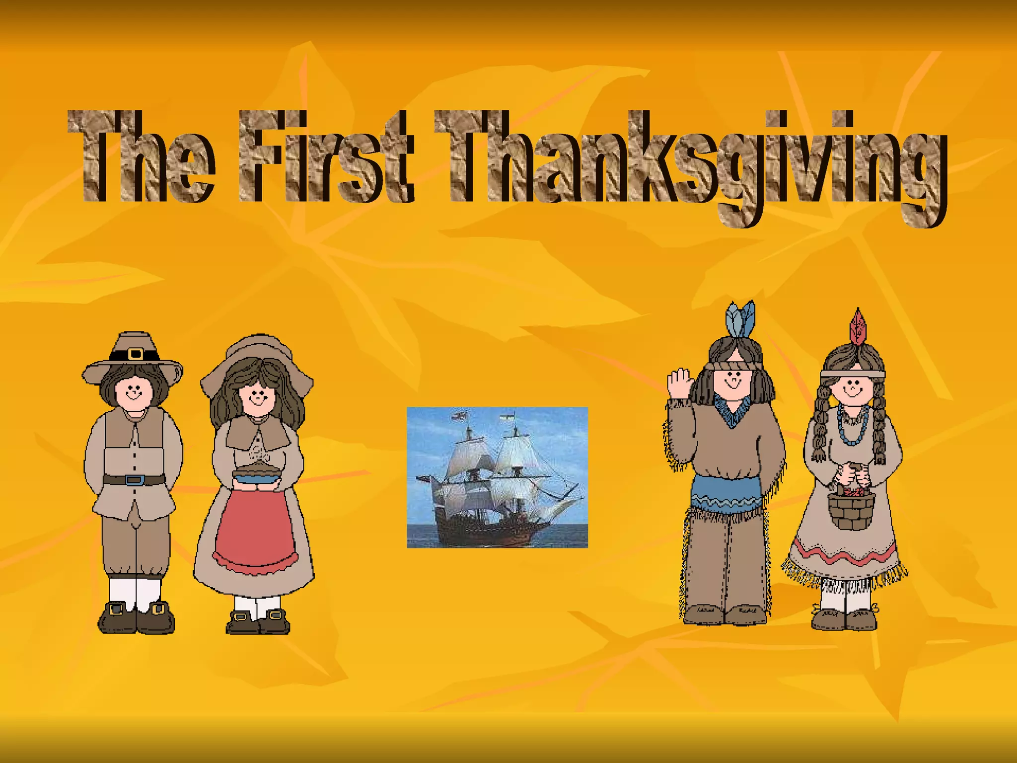 Thanksgiving history presentation | PPT