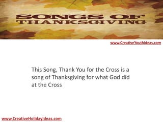 Thanksgiving Party Ideas - Songs of Thanksgiving - Thank You for the ...
