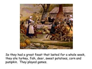 Thanksgiving powerpoint in English | PPT