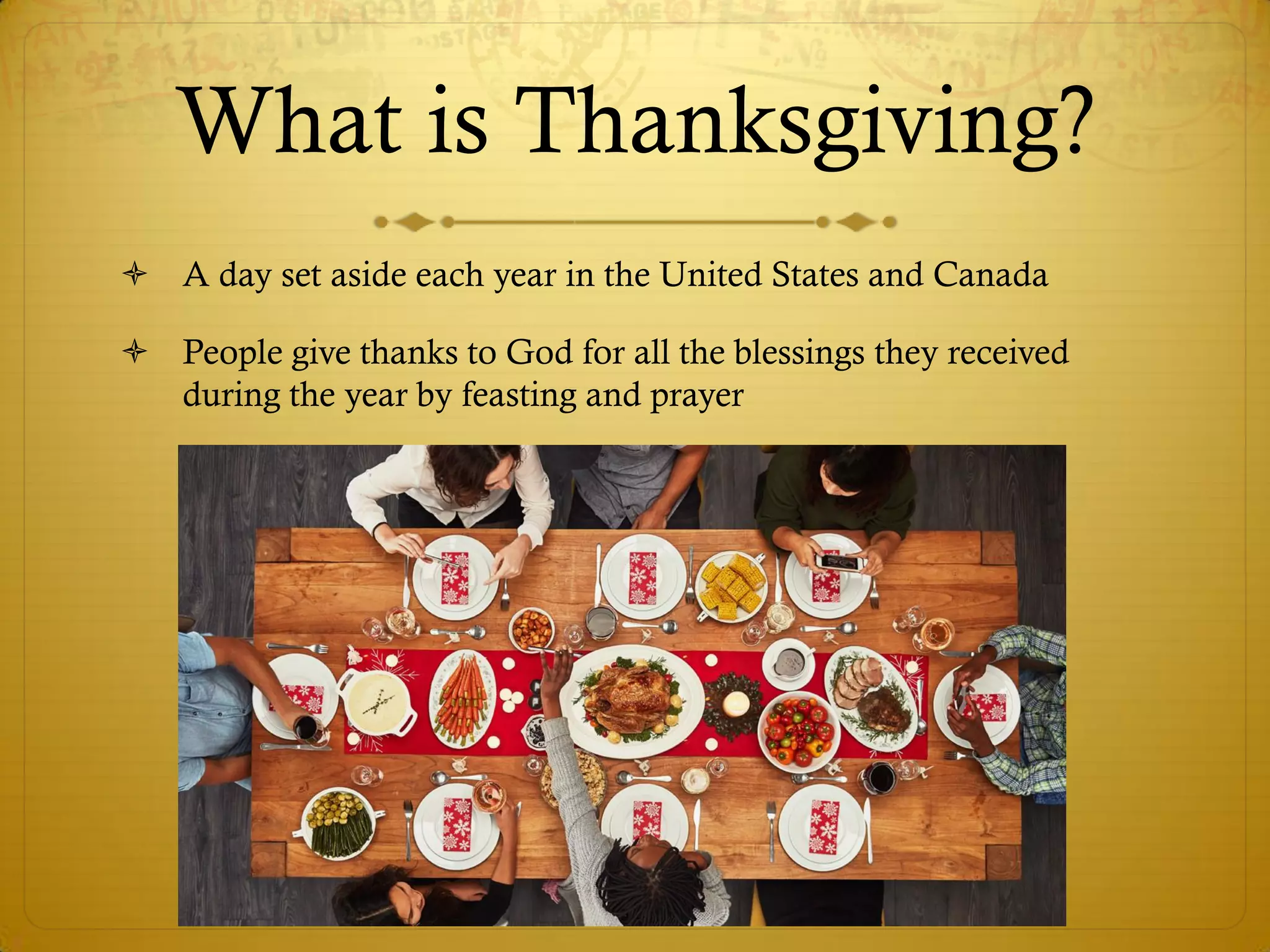 Thanksgiving ppt | PDF