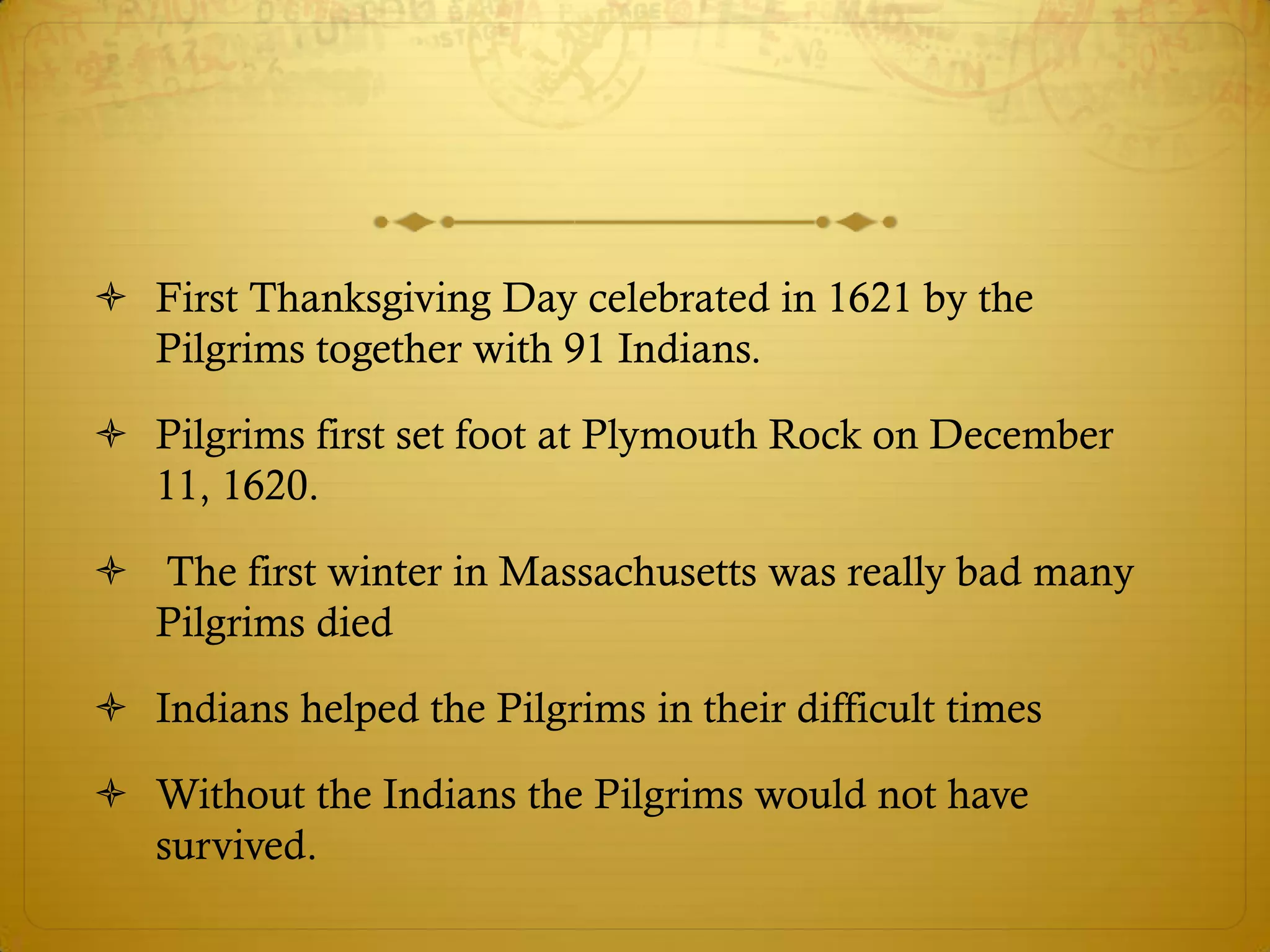 Thanksgiving ppt | PDF