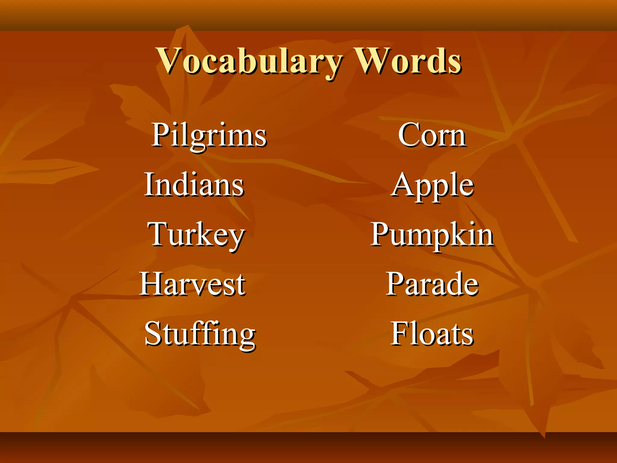 Thanksgiving presentation | PDF