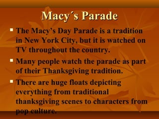 Thanksgiving presentation | PDF