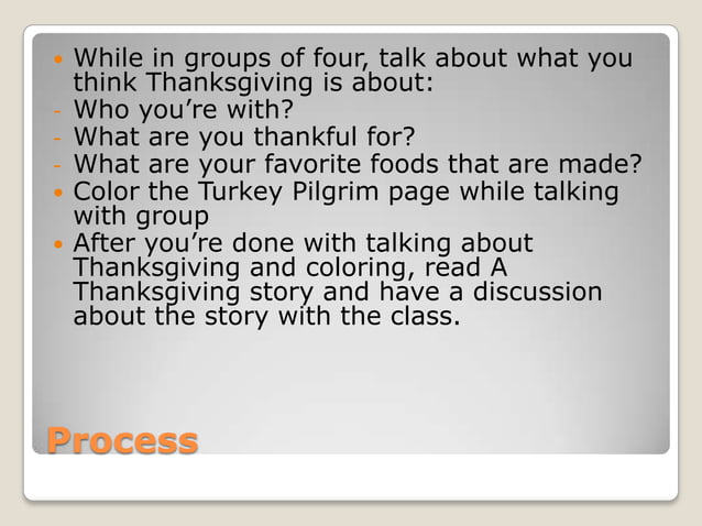 Thanksgiving presentation | PPT