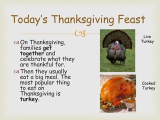 Thanksgiving presentation | PPTX