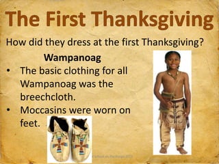 Thanksgiving presentationthenandnow | PPT