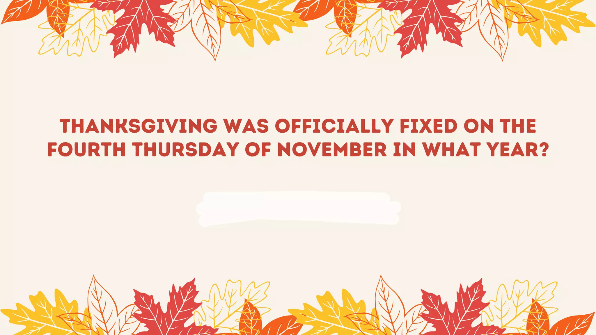 Thanksgiving History Quiz (6 Questions with Answers/Explanations) | PDF