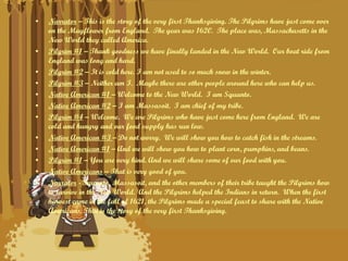 Thanksgiving story | PPT