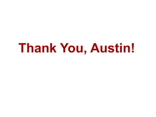 Thank You Austin (test) | PPTX