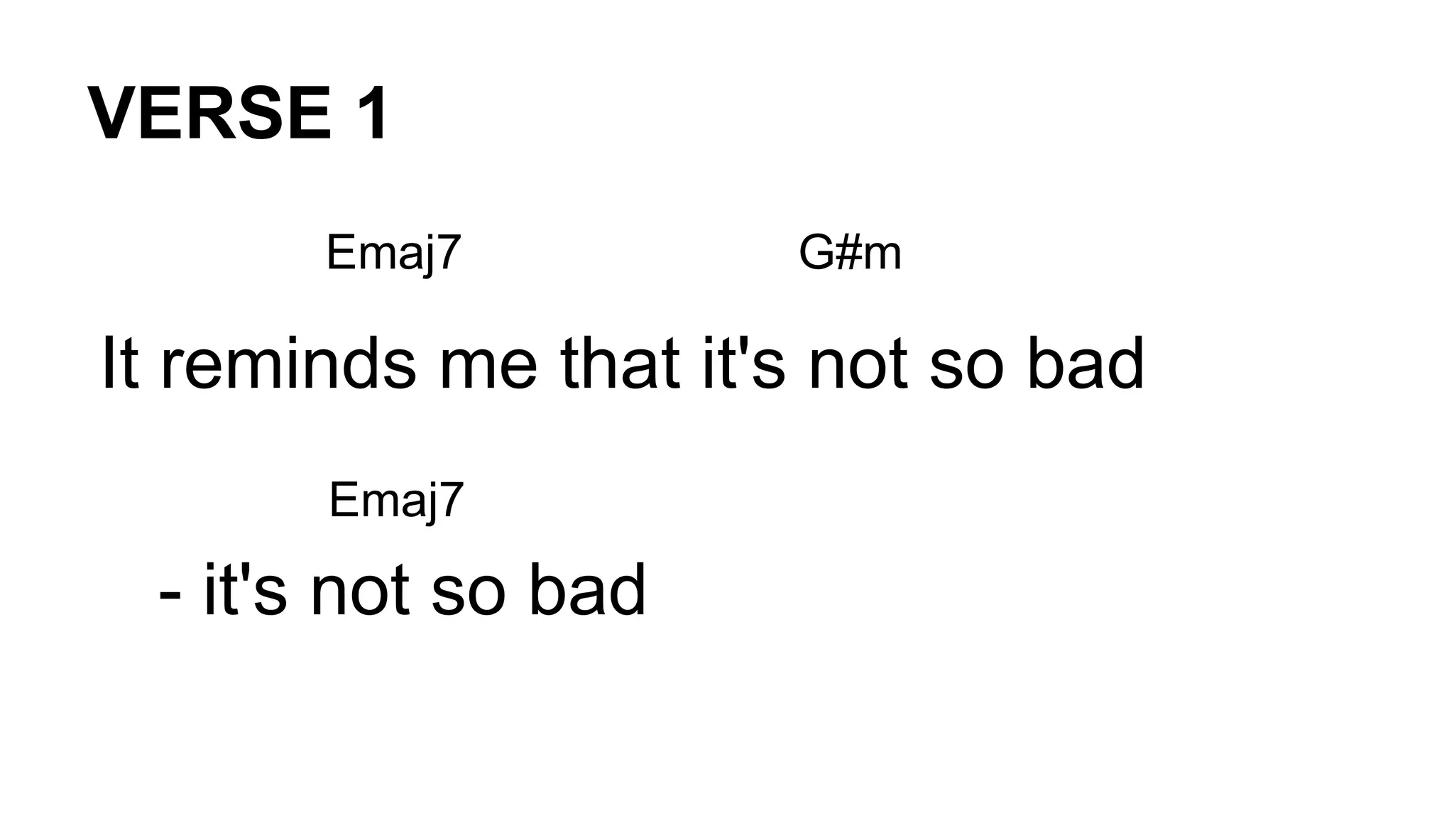 Thank You Dido Lyrics and Chords | PPTX