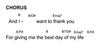 Thank You Dido Lyrics and Chords | PPT