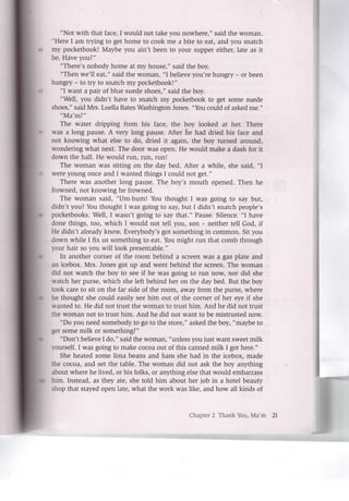 Thank you ma'm by Langston Hughes | PDF | Poetry | Books and Literature