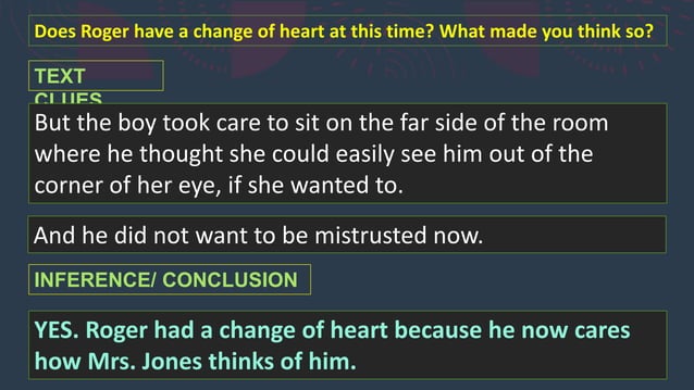 Understanding Literature by Making Inferences, Drawing Conclusions And ...