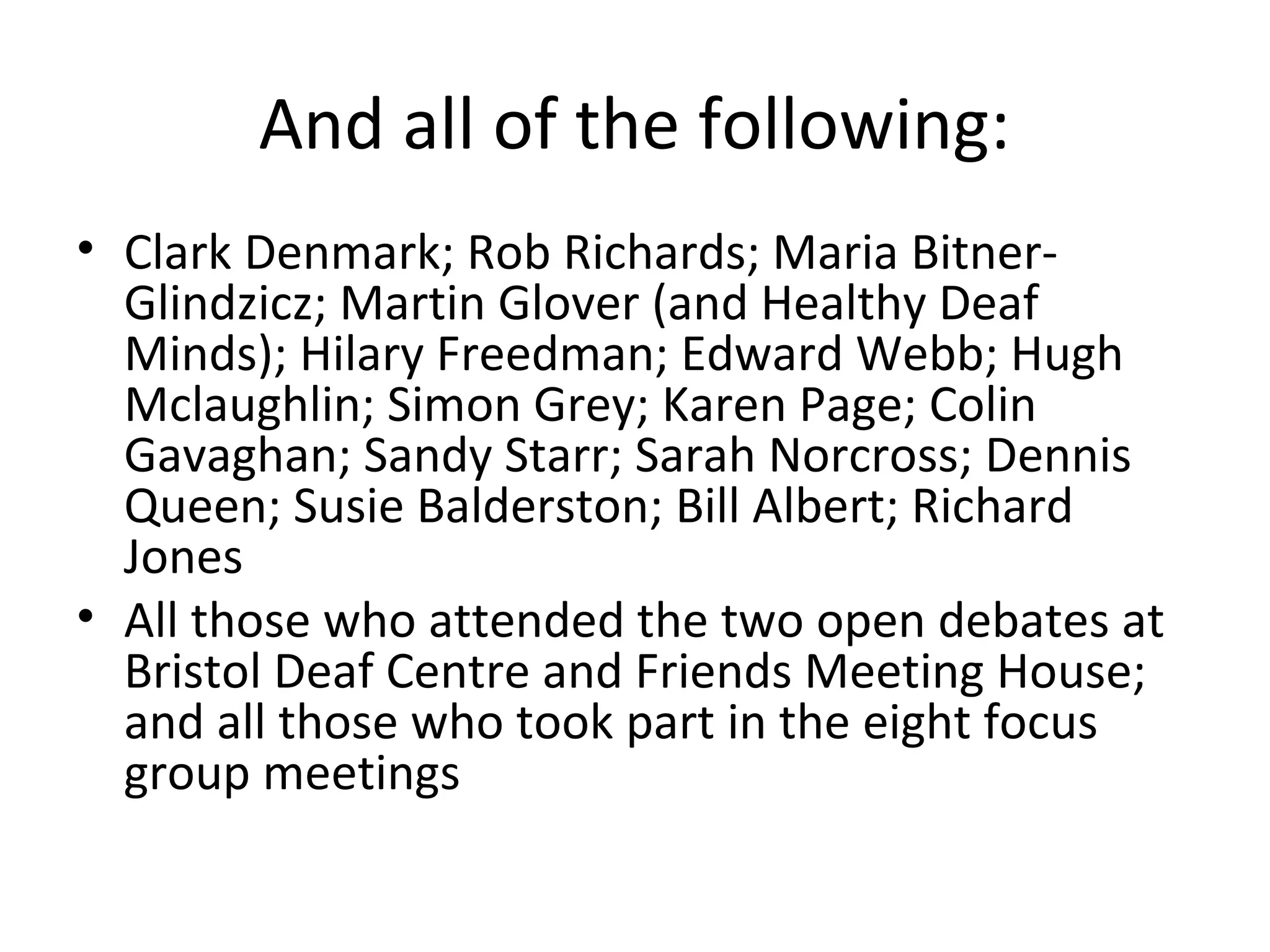 Thank you roll call | PPT