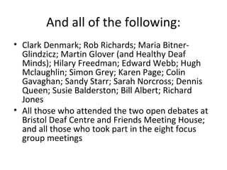 Thank you roll call | PPT