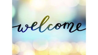 Best Welcome and thank you slides | PPT