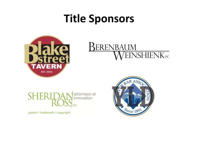 Thank you sponsors | PPTX