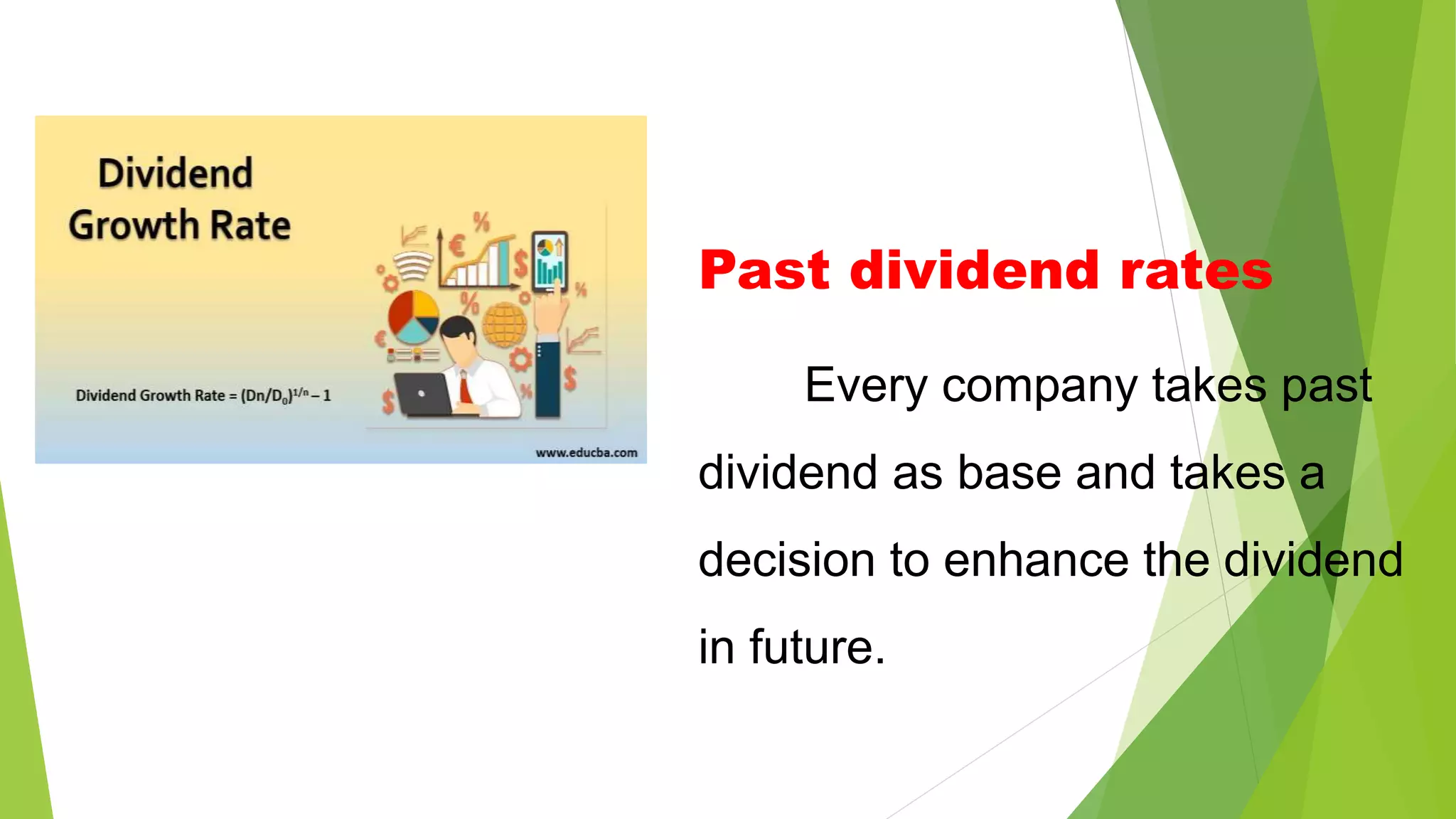 Factors/determinants of dividend policy | PPTX