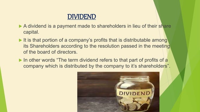 Factors/determinants of dividend policy | PPTX | Stocks and Bonds | Personal Investing