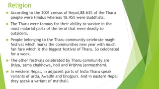 Tharu culture | PPTX