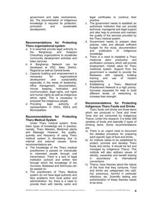 Tharu knowledge And Practices | PDF