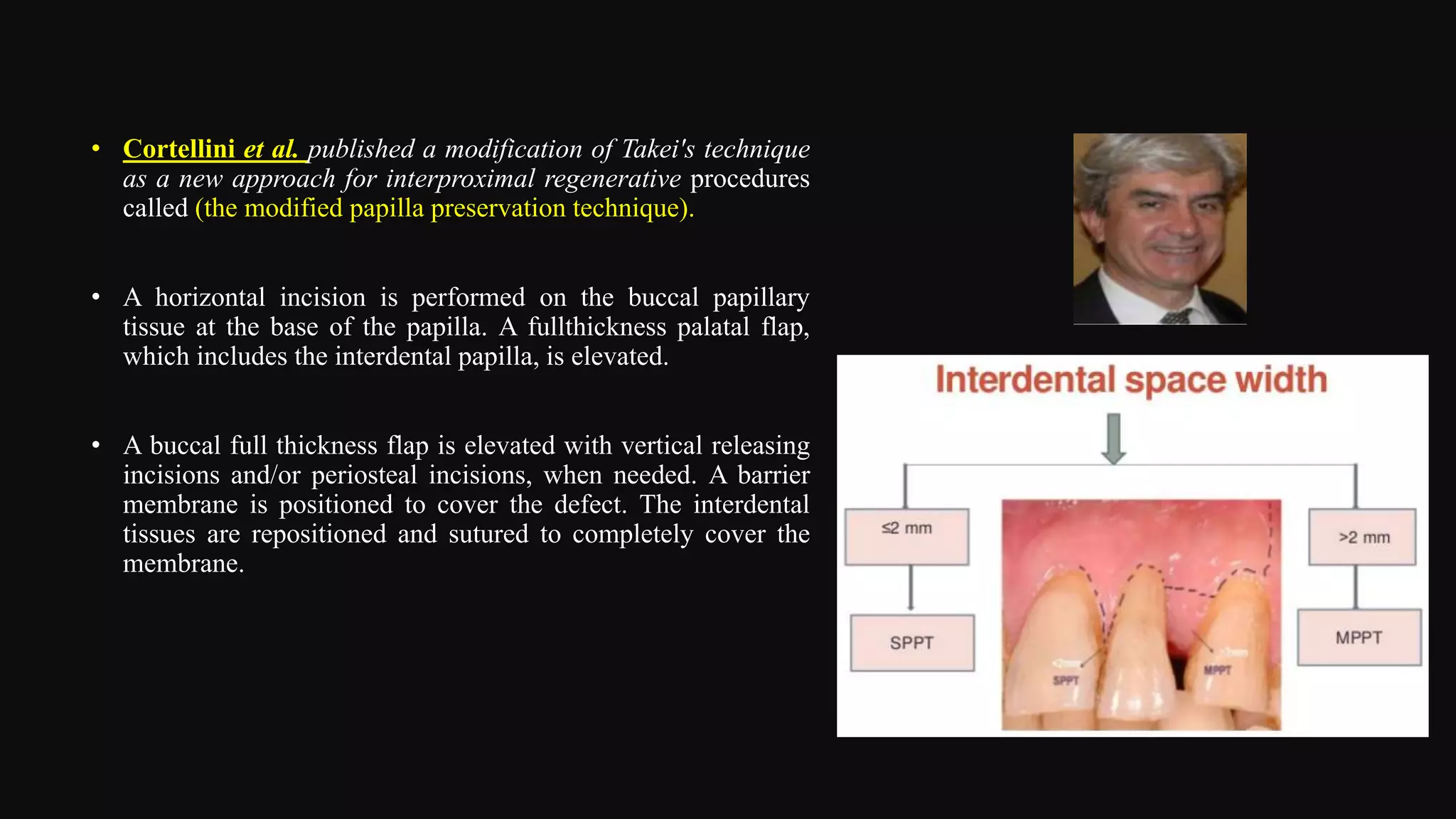 Minimally invasive periodontal surgery | PPTX