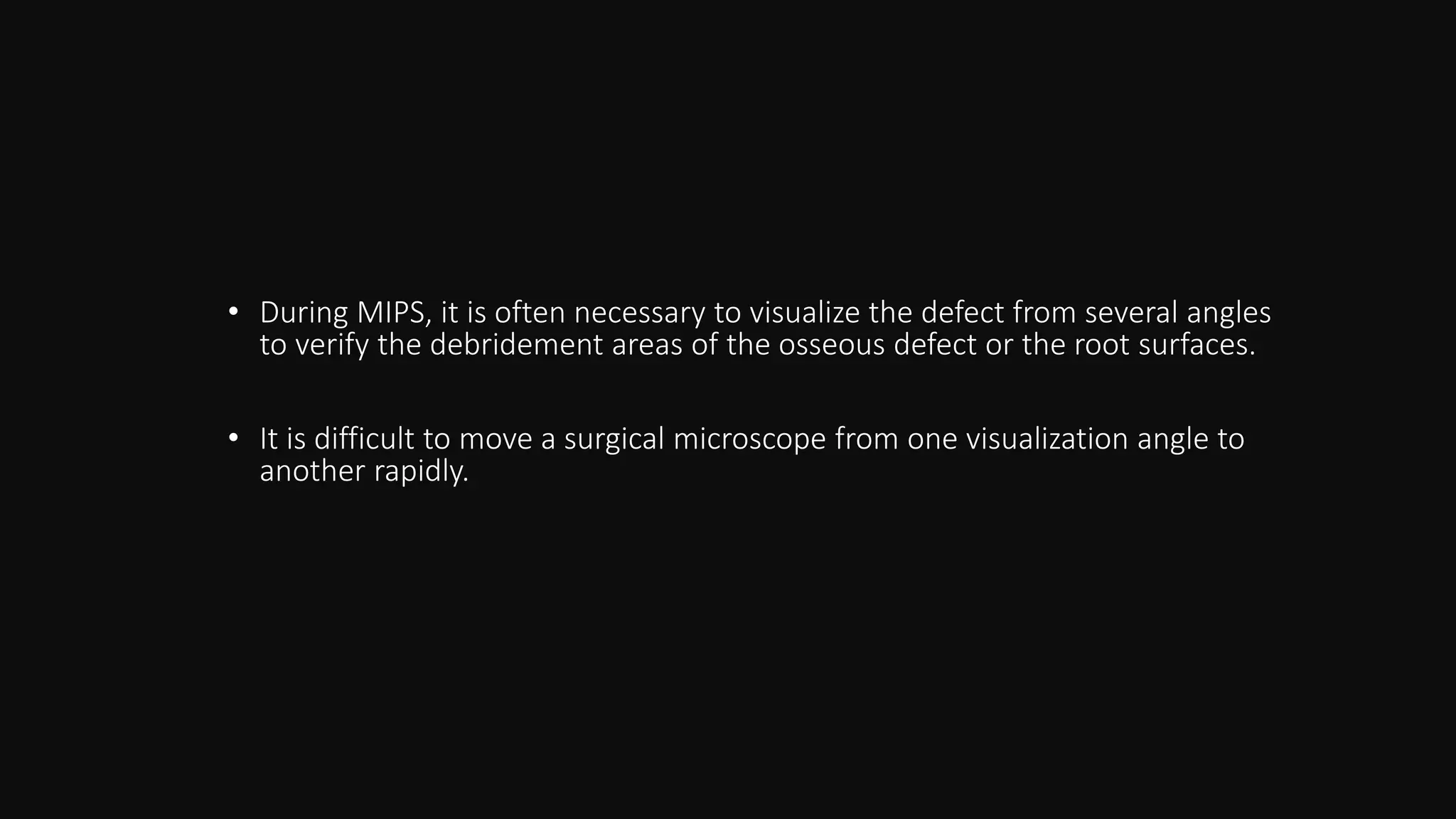 Minimally invasive periodontal surgery | PPTX