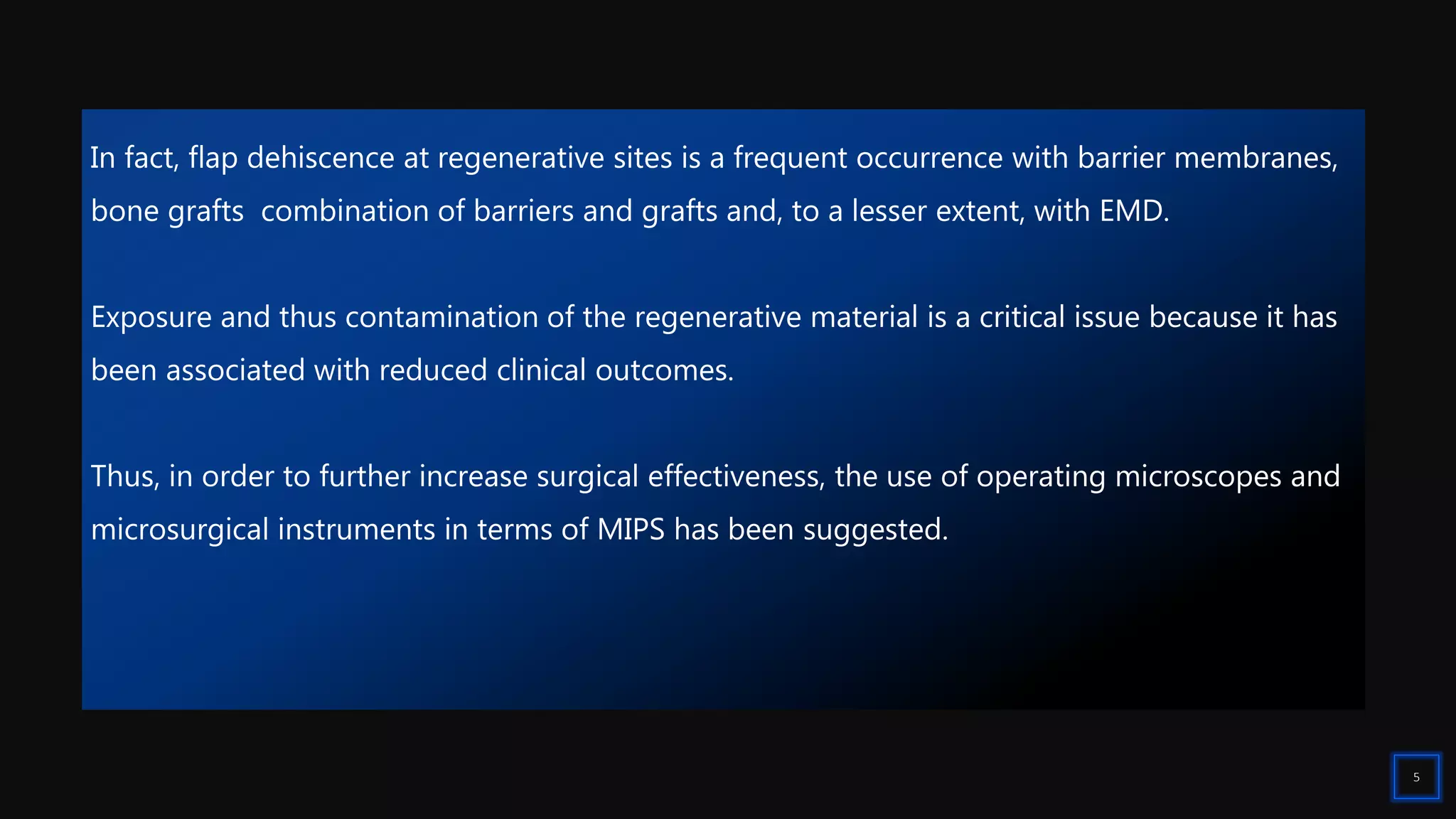 Minimally invasive periodontal surgery | PPTX