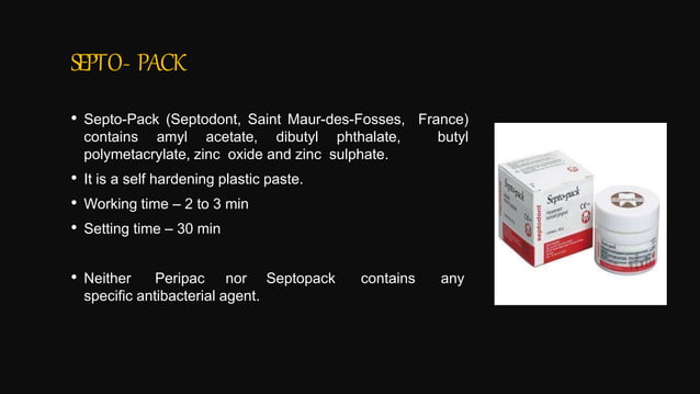 Periodontal dressing | PPTX | Oral care | Personal Care