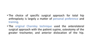 Tha surgical approaches and principles no video | PPTX