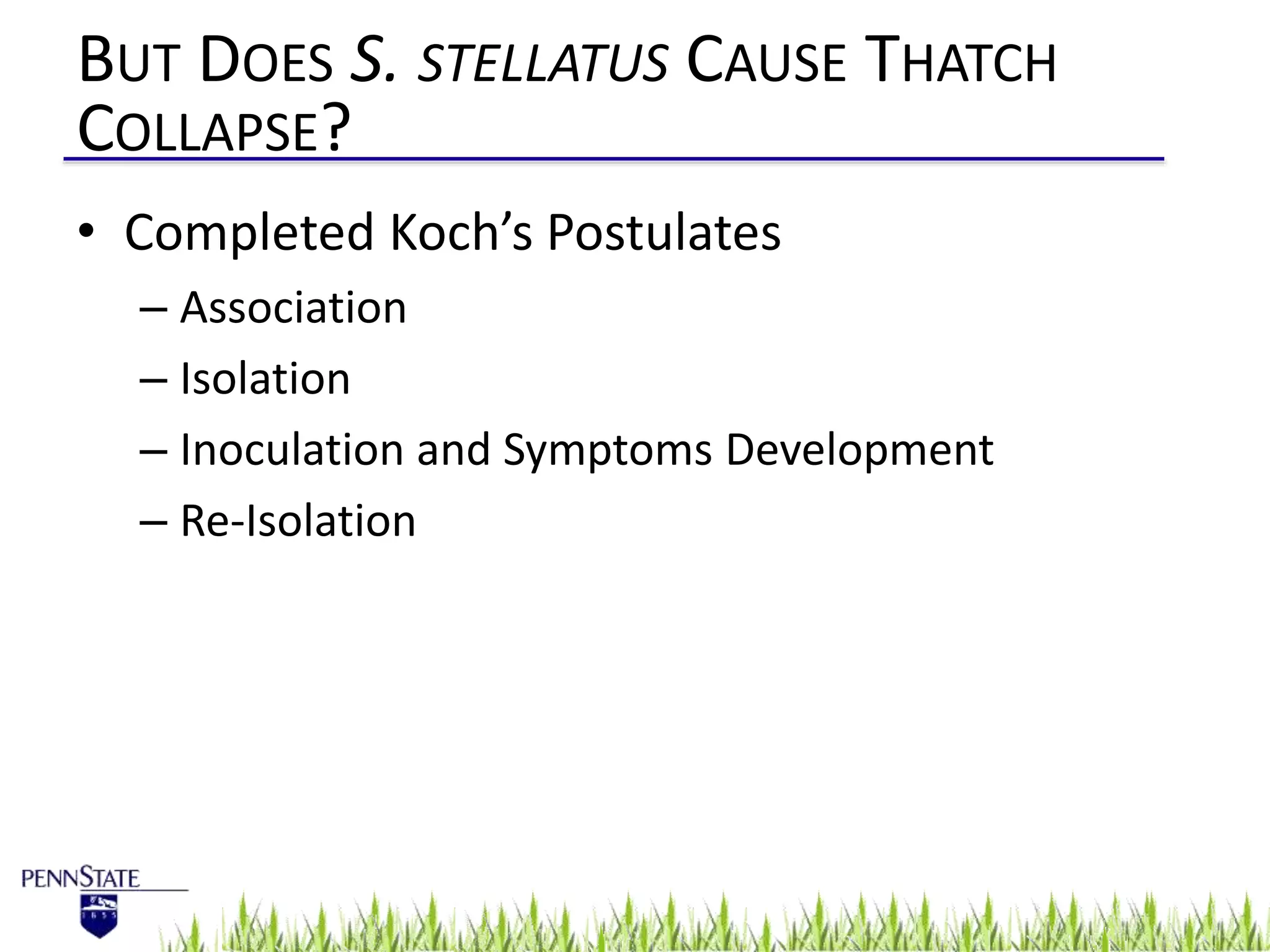 Thatch collapse | PPTX