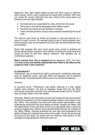 Thatchers britain booklet | DOC