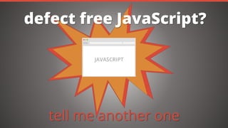 JavaScript Error Tracking with {Track:js} | PPT