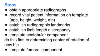 Summary of Total hip templating1111.pptx