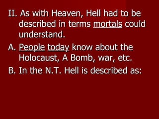 That horrible place called hell | PPT