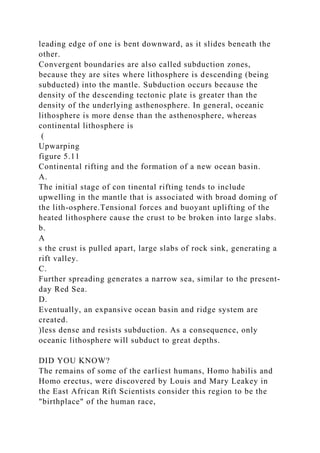 that is associated with broad upwarping of the overlying litho.docx