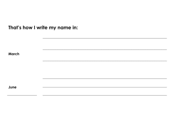 That is how i write my name | DOC