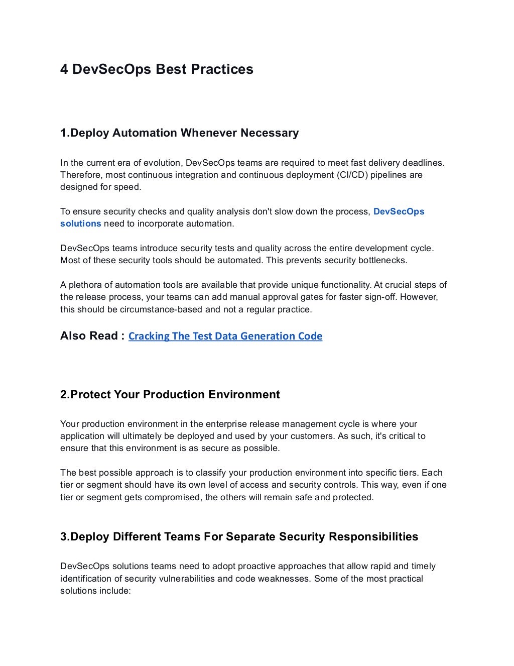That's DevSecOps, right? What you need to know. | PDF