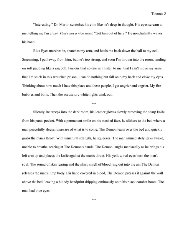 Short Story: "That's Not a Nice Word" by China Thomas | PDF